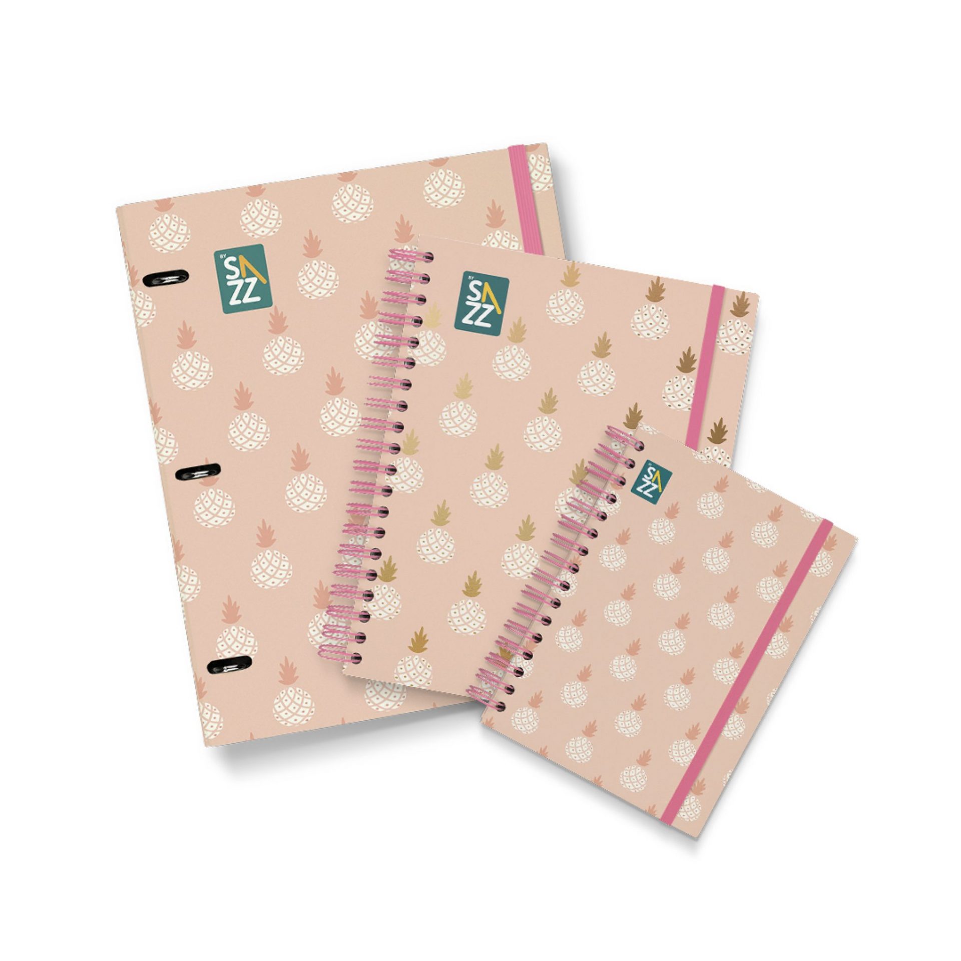 Cuaderno SAZZ Soft Touch Tapa Dura Forma Francesa 160 Hojas 2Pack – SAZZ